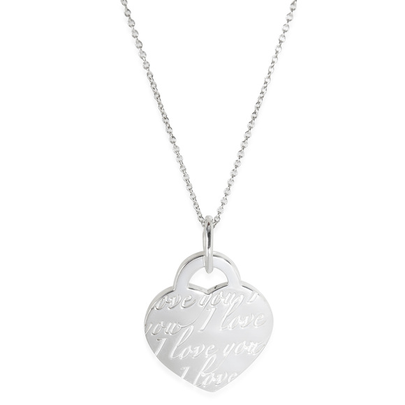 Tiffany & Co. | Jewelry | Tiffany Co Sterling Silver Notes Pendant ...